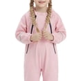 ATOGUTA Girls Rain Suit Kids Hooded Rainsuit Reflective Waterproof ...