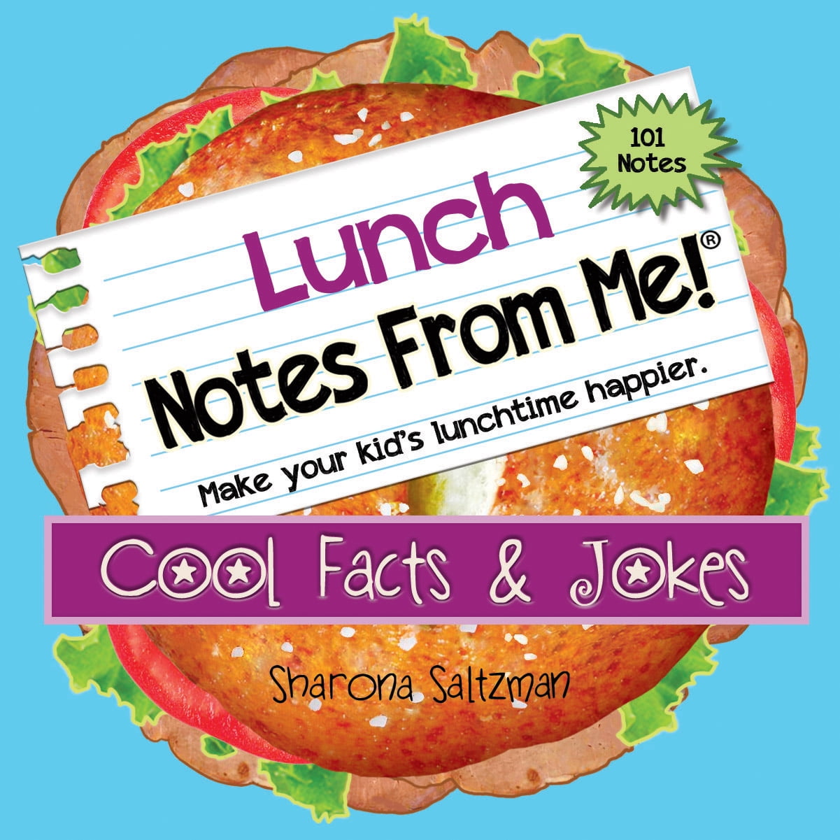 Lunch Box Notes for Kids - Lunch Notes From Me! Cool Facts & Jokes ...