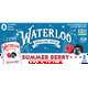 Waterloo Sparkling Water, Summer Berry, 12 fl oz, 8 Pack Cans - Walmart.com