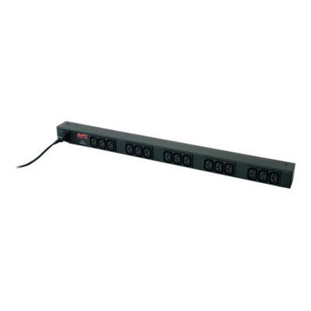 APC Basic Rack-Mount PDU - Power distribution strip (rack-mountable) - AC 208/230 V - 2.3 kW ...