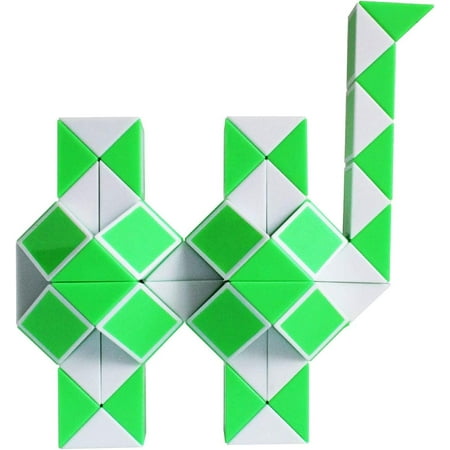 JOYWEI Magic Snake Cube Twist Puzzle 72 Wedges Sensory Fidget Stocking ...