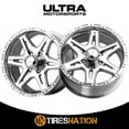 Ultra 208P Badlands 17x9 8x165.1 +12et Polished Wheel Fits select: 2006 ...