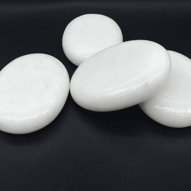 Baladais 4 pcs Cold Stone Massage Stone Set Handcrafted Marble Stone ...