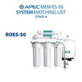 Free Shipping! APEC MEM-ES-50 50 GPD Membrane Replacement Filter For ...