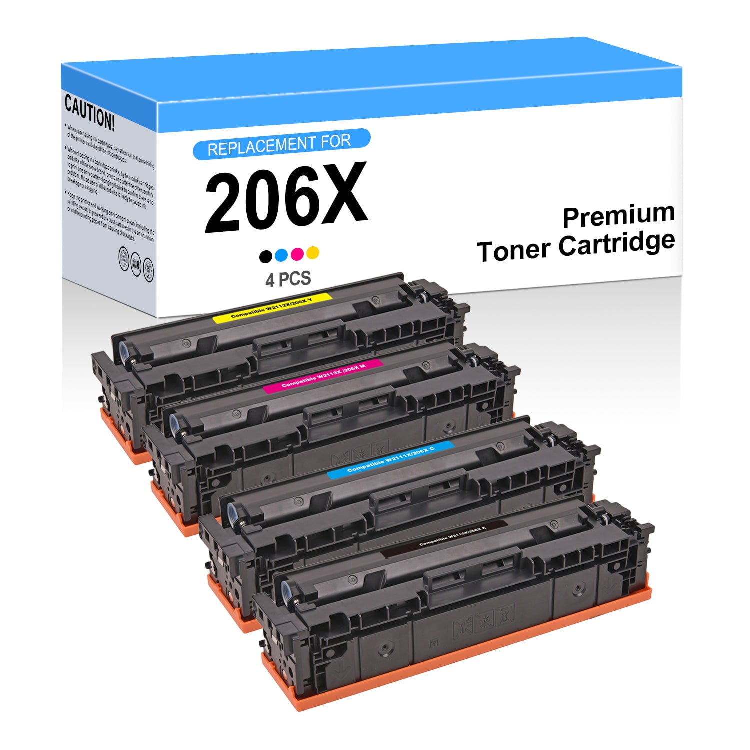 Click here for Compatible Hp 206x Toner Cartridge Set (With Chip)... prices