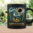 Camping Solar Eclipse My Birthday Present From The Universe Coffee Mugs ...