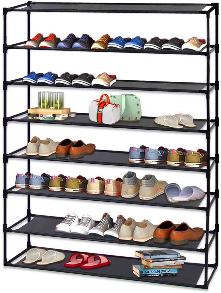 Zimtown Oversize 8-Tier Shoe Rack Shelf 40-Pairs Shoe Storage Organizer ...