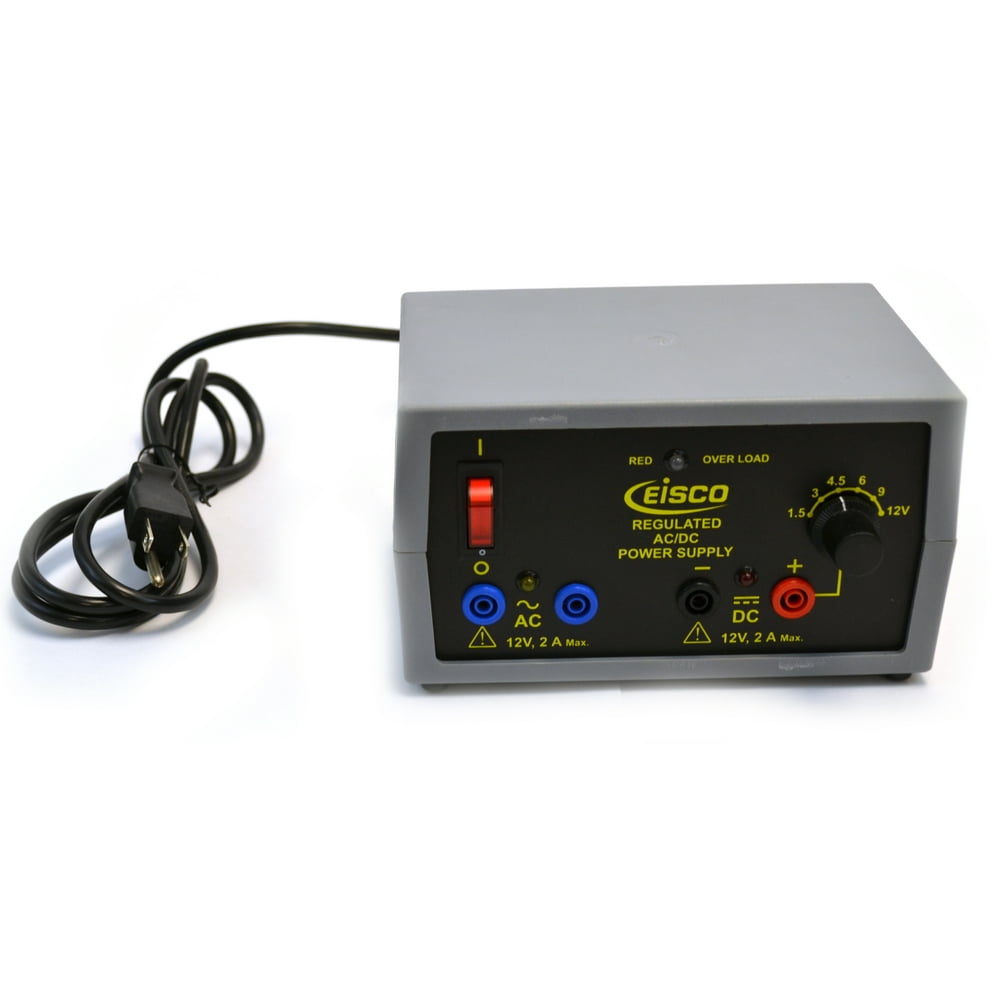 Eisco Labs Power Supply - Regulated AC/DC 12V - 2A - Walmart.com ...