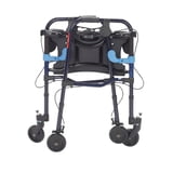 Drive Medical Clever Lite Walker Rollator, Junior, 5" Wheels, Flame ...