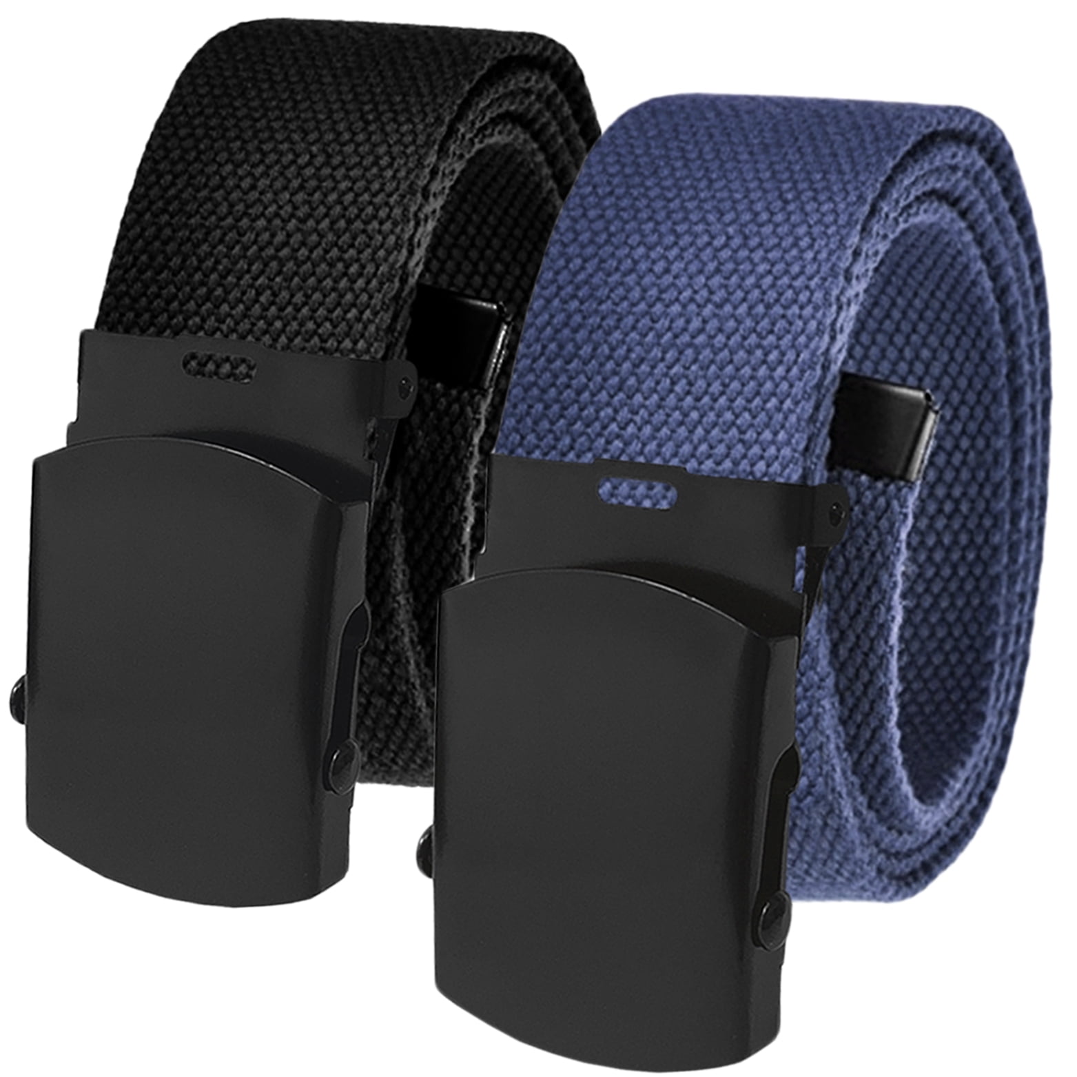 Men's Cut to Fit Waist Size Up to 40" Casual Outdoor 2 Belt Pack with ...