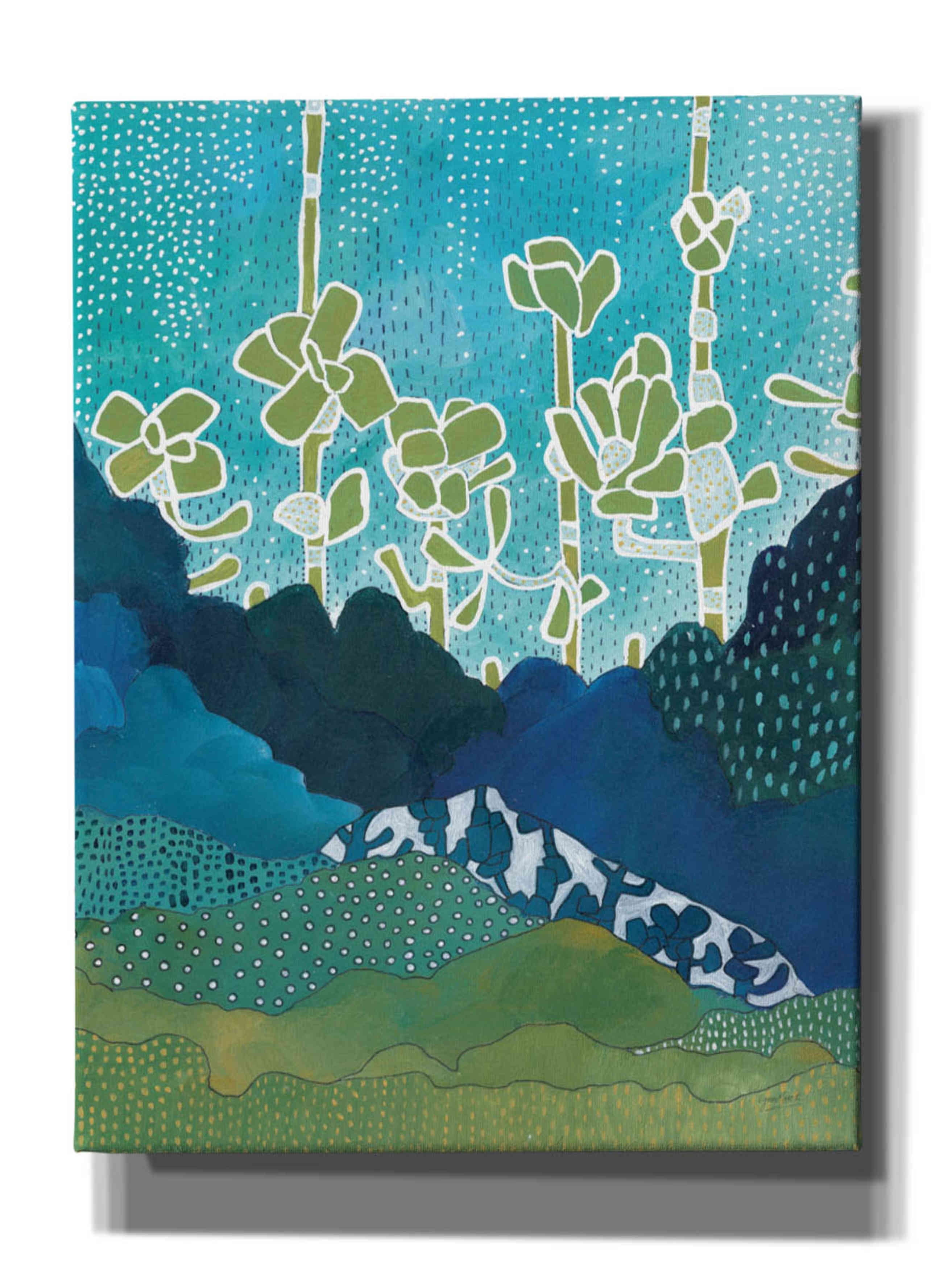 Epic Graffiti 'Landscape' by Lynn Mack, Canvas Wall Art, 12"x16 ...