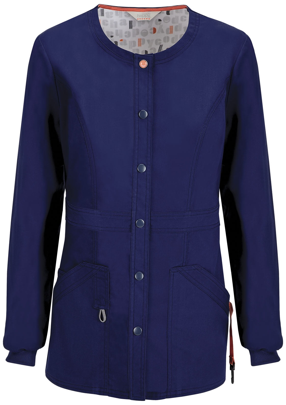 Code Happy Bliss w/ Certainty Women's Plus Snap Front Warm-up Medical ...