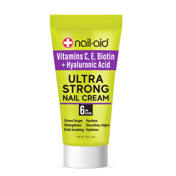 Nail-Aid - Vitamins C, E, Biotin + Hyaluronic Acid - Ultra Strong Nail ...