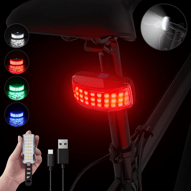 Cruzin Brightz Blinking LED Bicycle Light, Red/Blue/Green - Walmart.com