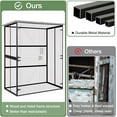 Aivituvin Outdoor Storage Shed with Floor, Waterproof Storage Cabinet ...