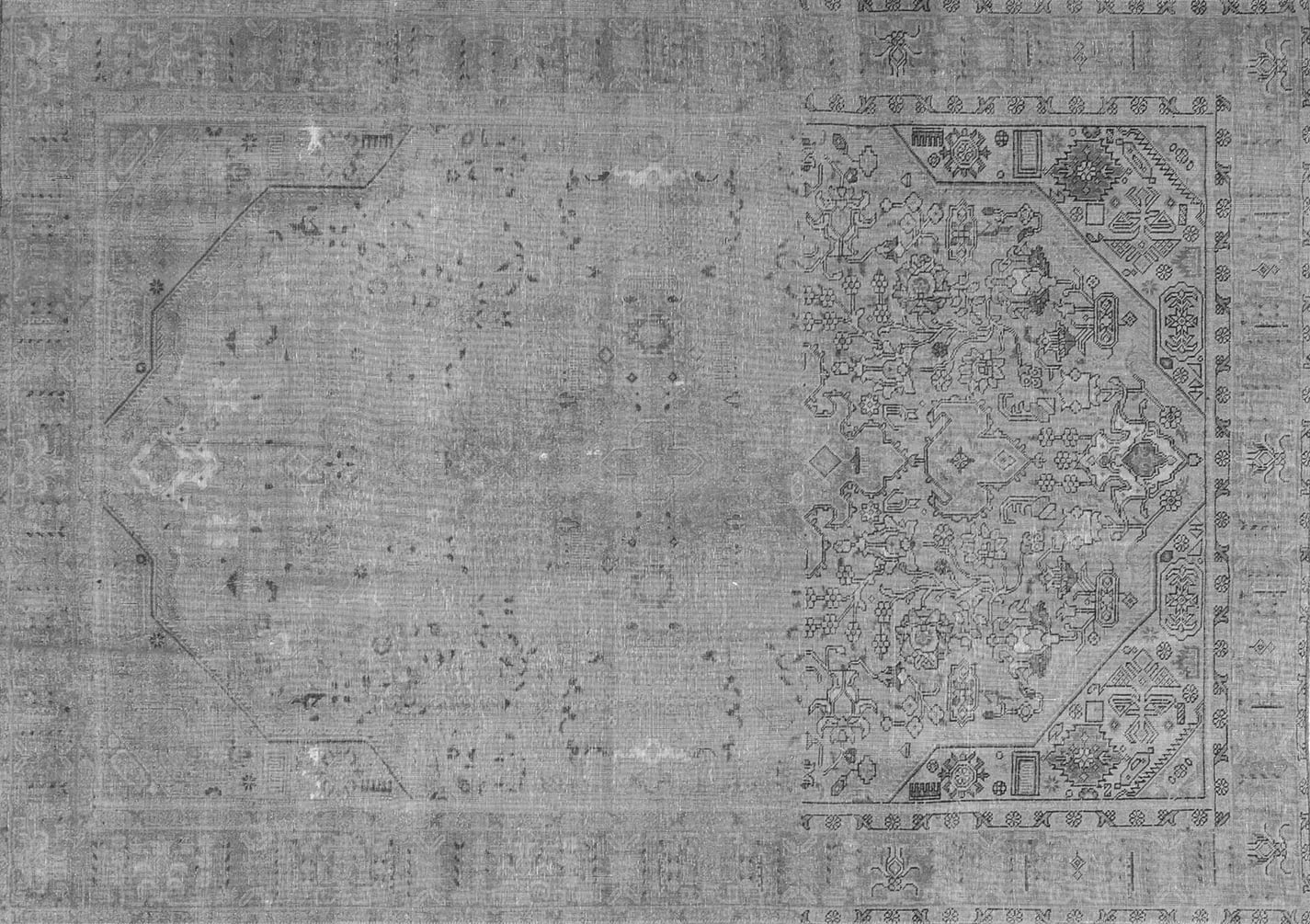 Ahgly Company Indoor Rectangle Persian Gray Traditional Area Rugs, 8' x ...