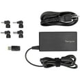 Targus Universal Laptop Charger, 90W AC Semi-Slim, Interchangeable Tip ...