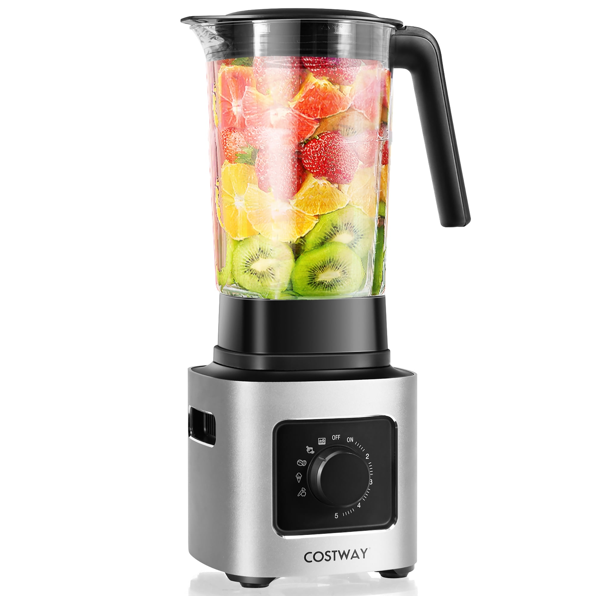 Click here for Costway 1500w 5-Speed Countertop Smoothie Blender... prices