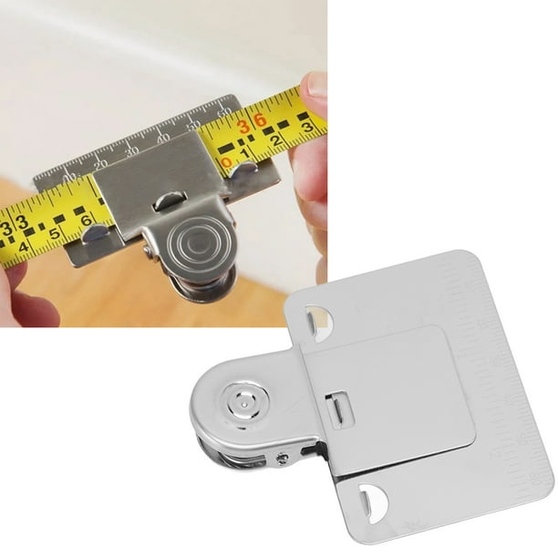 Measuring Tape Clip Tool, Rustproof Measuring Tape Clip Stainless Steel ...