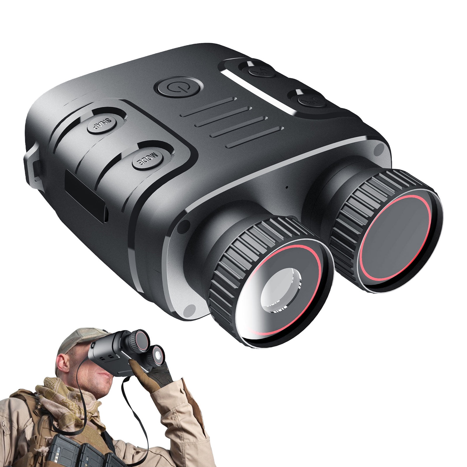 DSstyles Night Vision Goggles,1080P 984ft 7 Level Digital Infrared ...