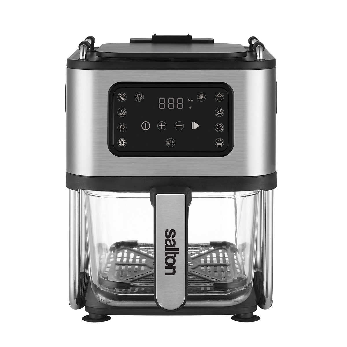 Click here for Salton Flip And Cook: 2-In-1 Air Fryer & Grill prices