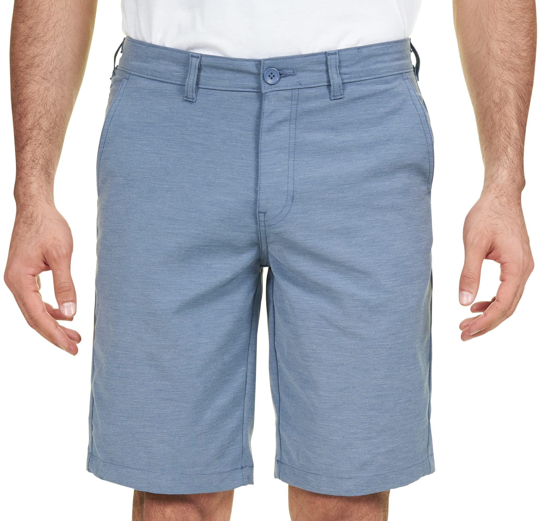 RGSTR Shorts for Men | Essentials Casual Comfort Flat Front 9.5 ...