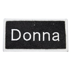 Ken Name Tag Patch Barbie Badge Costume Doll Sign Embroidered Iron On ...