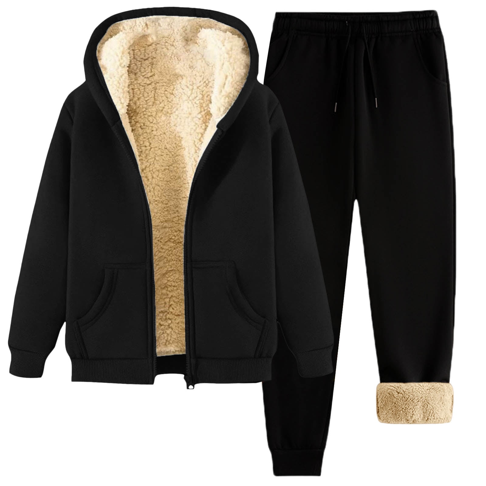 Click here for Ketyyh-Chn99 Mens Tracksuit Set Winter 2 Piece Out... prices