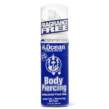 "H2Ocean Piercing Aftercare Spray, 4 Ounce- pack of 2" - Walmart.com