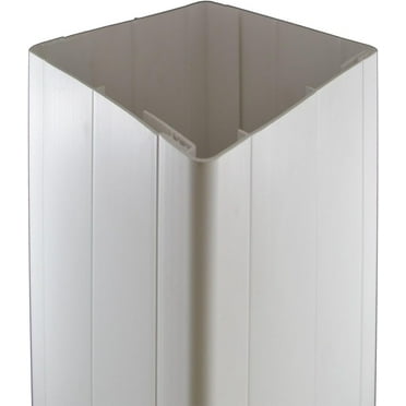 5" Vinyl Fence Post Gothic Style (2 Pack) - White PVC Fence Post Caps ...