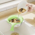 Corner Triangular Sink Strainer Kitchen Drain Filter Sponge Holder ...