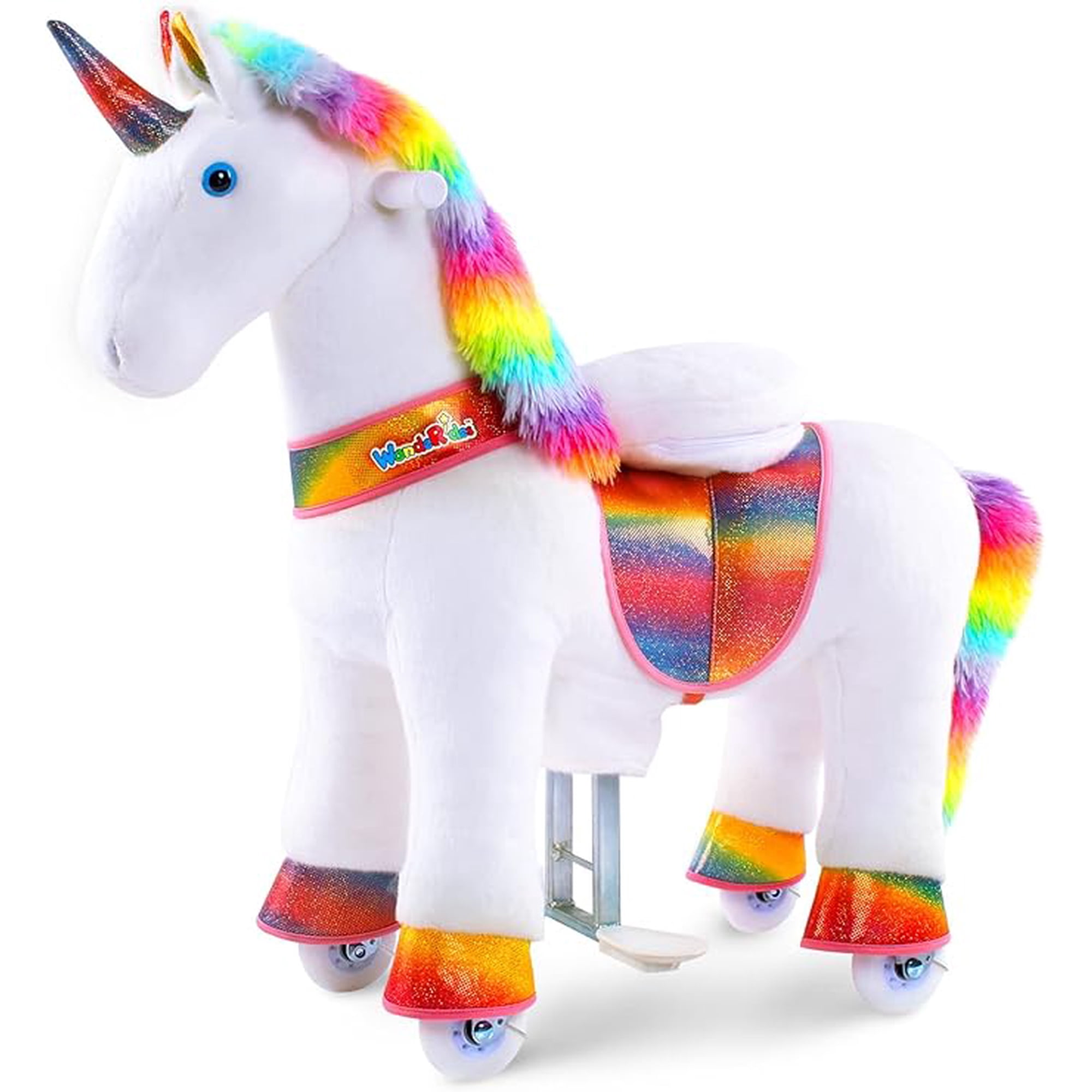 Click here for Wonderides Ride-On Unicorn Ponycycle Toy For Kids... prices