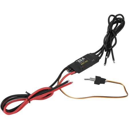 RC ESC, Waterproof Electric Speed Control Brushless ESC 50A 2?6S ...