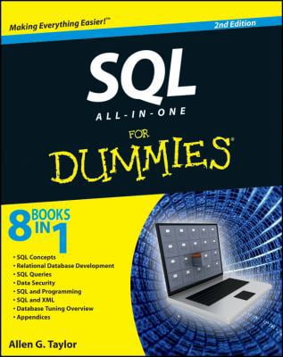 Pre-Owned For Dummies: SQL All-In-One for Dummies (Paperback) - Walmart.com
