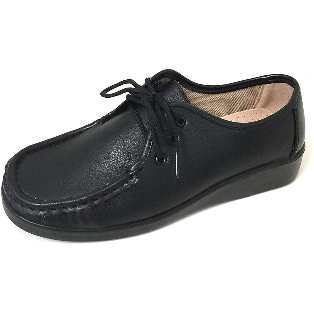 BP-Anna Almeida - Women's Comfort Shoes Lace up Hotel Restaurant Slip ...