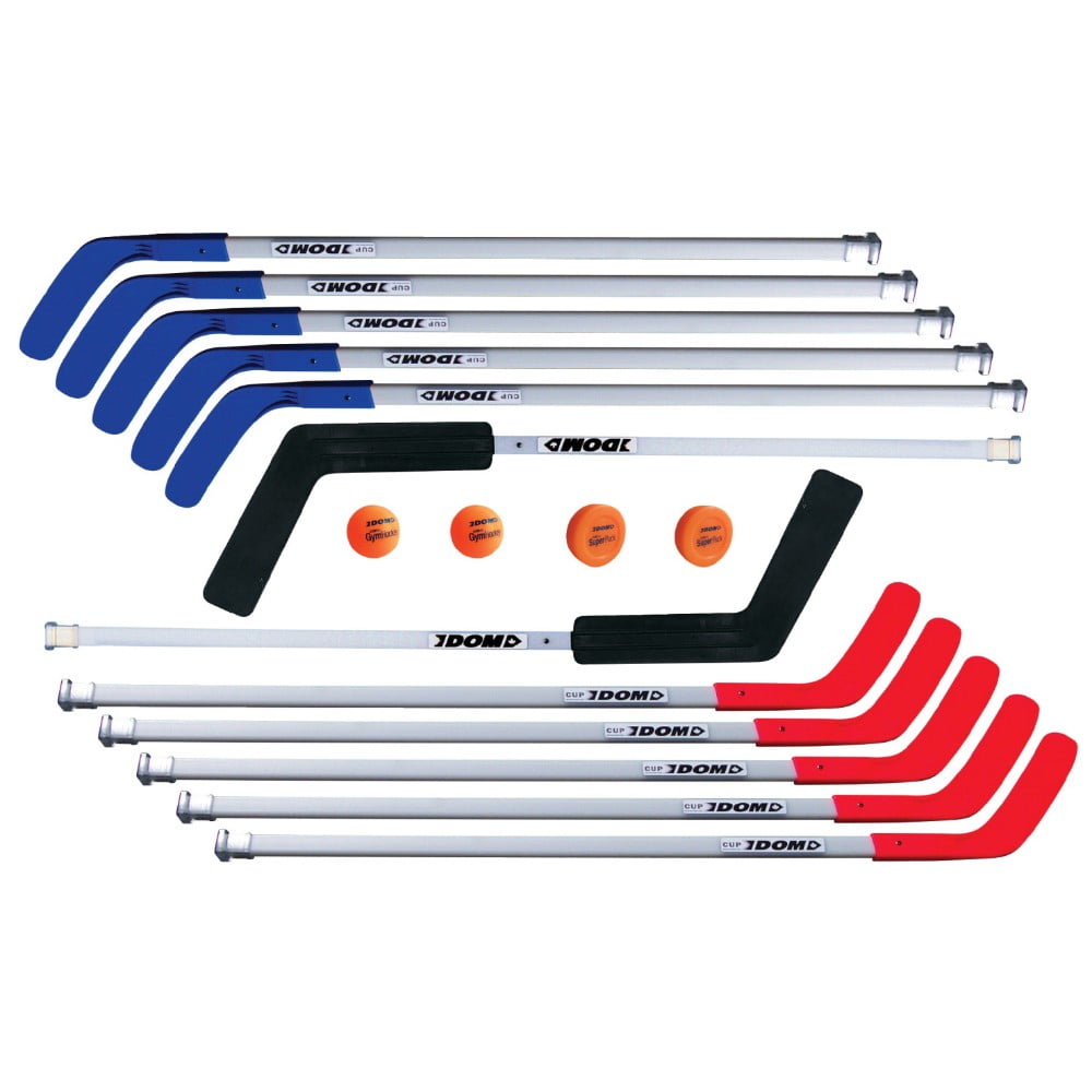 Dom 032349 52 In. Pro Replacement Floor Hockey Stick, Red - Walmart.com