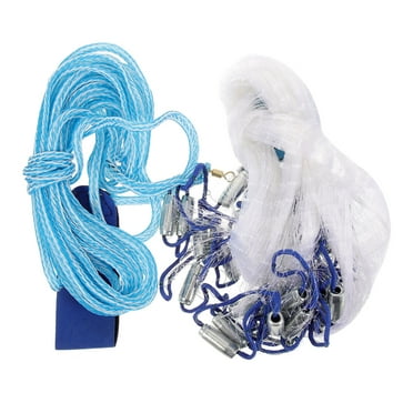 NEWEEN Cast Net 3/8" Mesh Hand Cast Fishing Net Saltwater Bait Casting ...