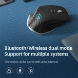 Multi-Device Wireless Mouse Bluetooth 5.0 & 3.0 Mouse 2.4G Wireless ...