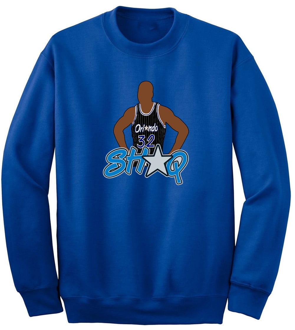 Magic Shaq Logo Shaquille Shaquille O'Neal Shaq Crew Neck Sweatshirt ...