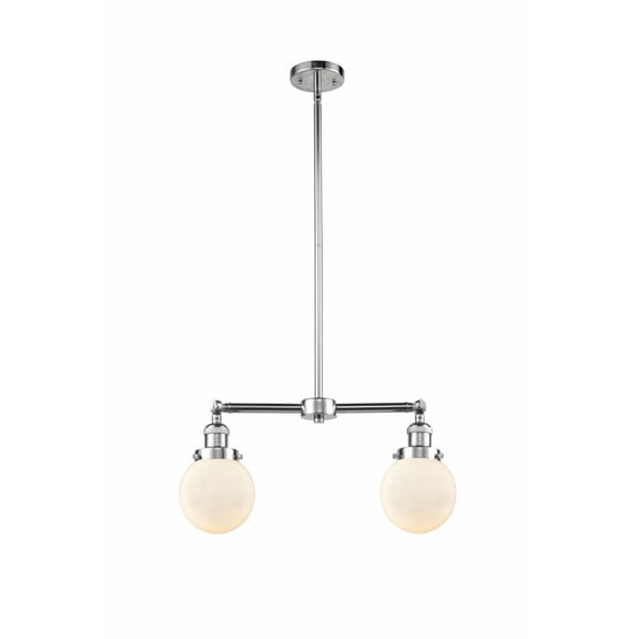 Innovations 2-LT Vintage LED Beacon 23" Chandelier - Antique Brass ...