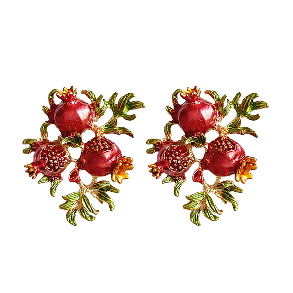 Click here for Hydreachca Christmas Pomegranate Pendants Red Meta... prices