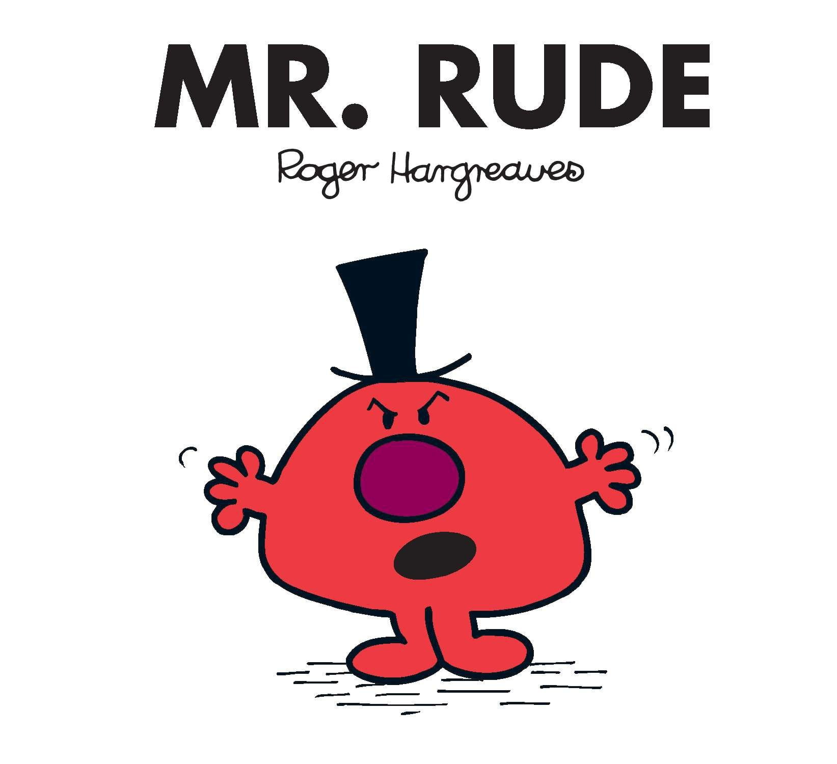 Mr. Men and Little Miss: Mr. Rude (Paperback) - Walmart.com - Walmart.com