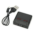 3.7v Lithium Battery Charger JST Plug 4 in 1 Battery Charger for 4 Axis ...