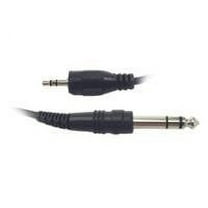 Hosa Technology 3.5mm TS to 1/4" TS Mono Interconnect Cable, 3 ...