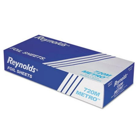 Reynolds 720M CPC 12 in. x 10.75 in. Metro Pop-Up Aluminum Foil Sheets ...