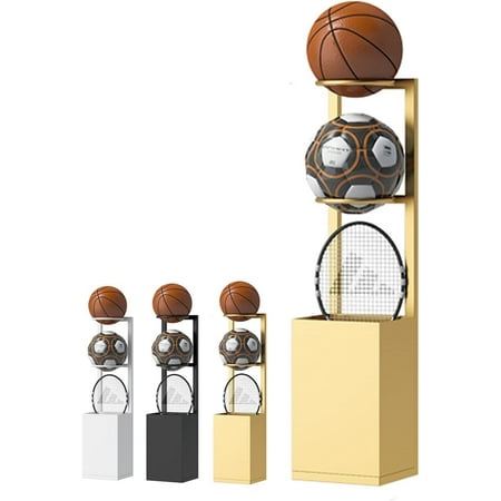 Storage Garage Organizer, Portable Sports Ball Trolley, Basketball ...