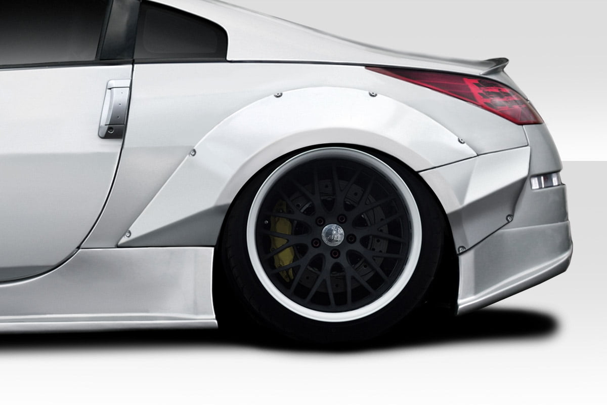 Duraflex Nissan 350Z Z33 2003-2008 SDS Rear Fender Flares - 4 Piece ...