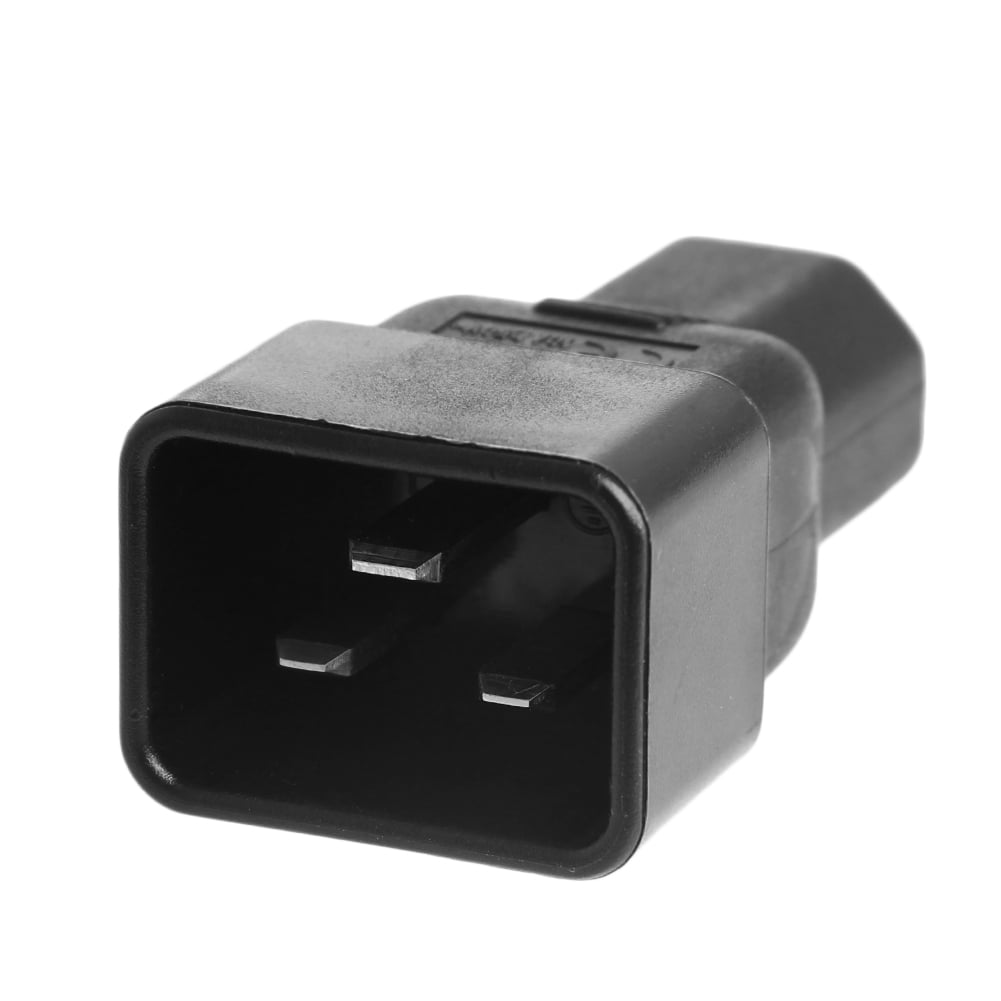 Details about IEC320 C13 3-Pin Female to C20 3-Pin Male Plug AC Power ...