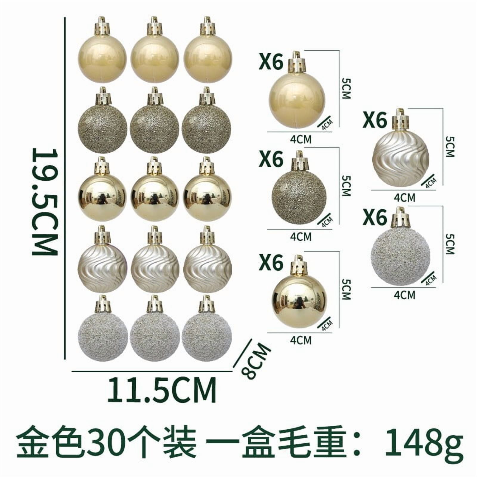 Click here for Unbranded Small Christmas Tree Mini Ball Ornaments... prices