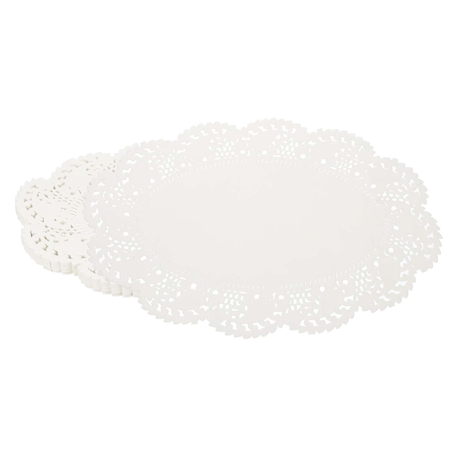 Click here for Uxcell Paper Doilies 12.6 White Lace Doilies Oval... prices